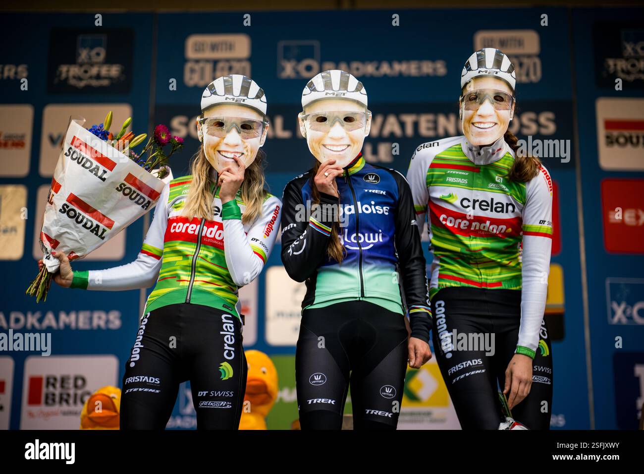 Lille, Belgium. 09th Feb, 2025. Dutch Inge van der Heijden, Dutch ...