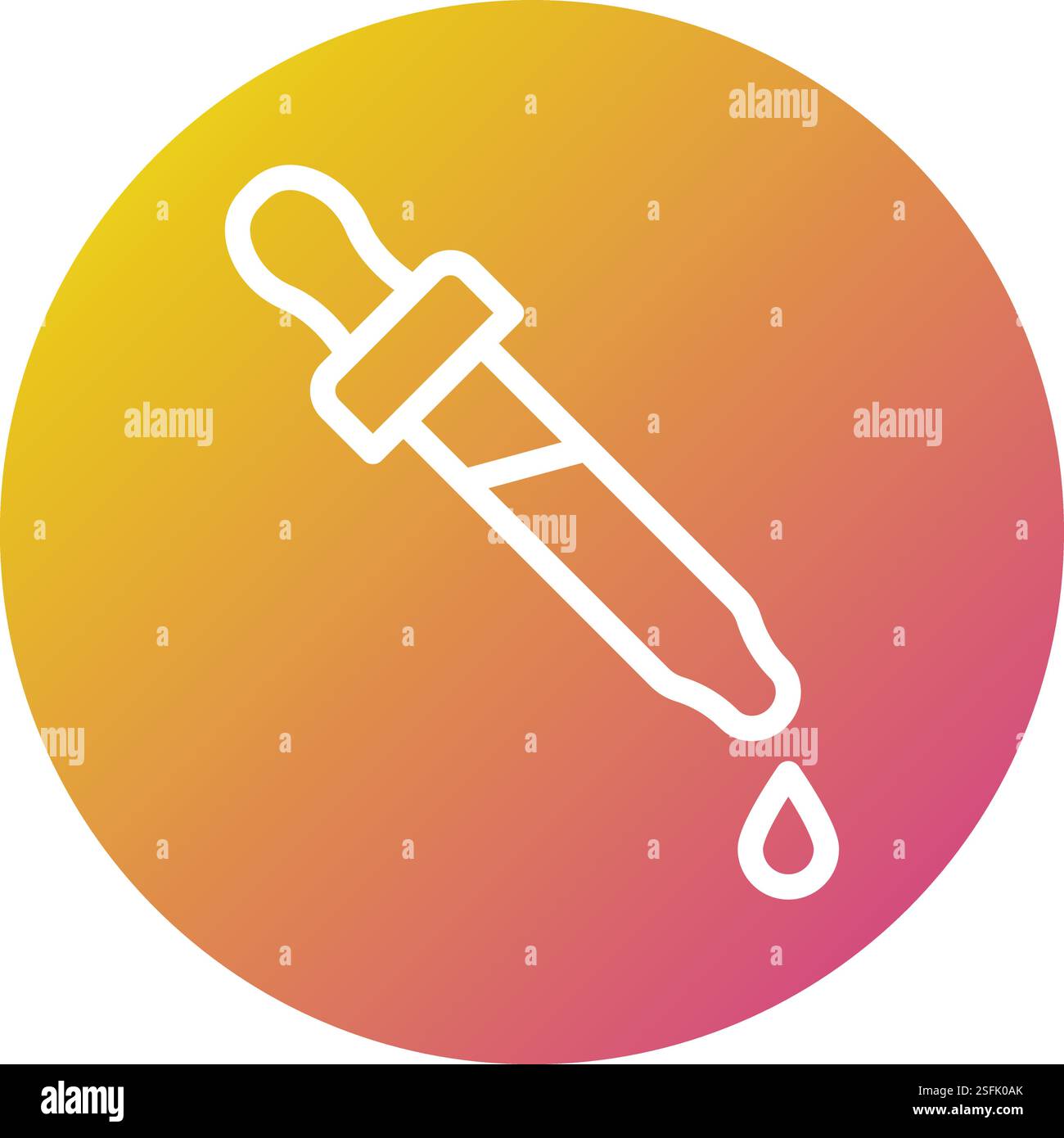 Eye Dropper Vector Icon Design Illustration Stock Vector Image & Art ...
