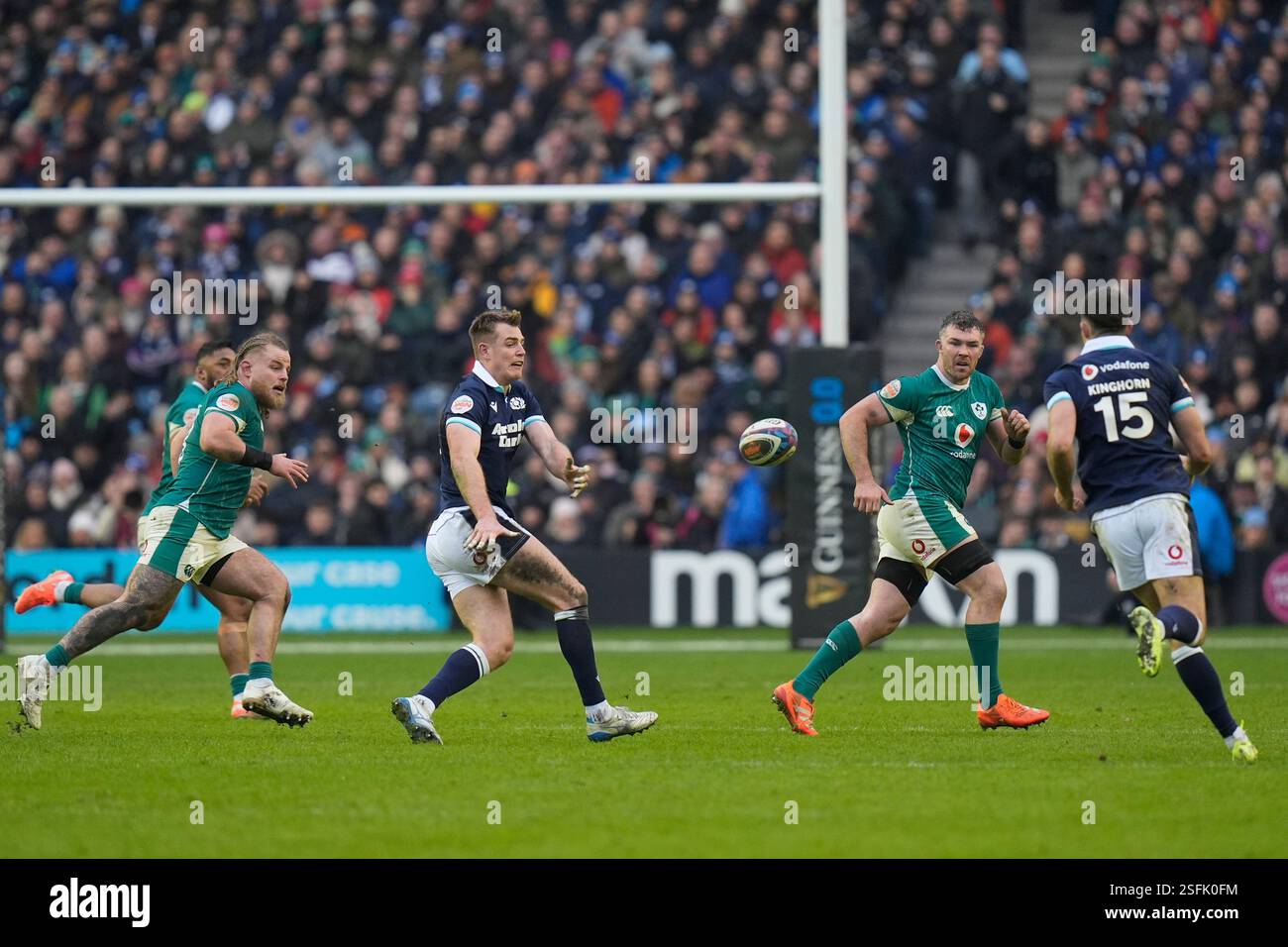 Edinburgh, Scotland, UK. 9th February 2025; Scottish Gas Murrayfield ...