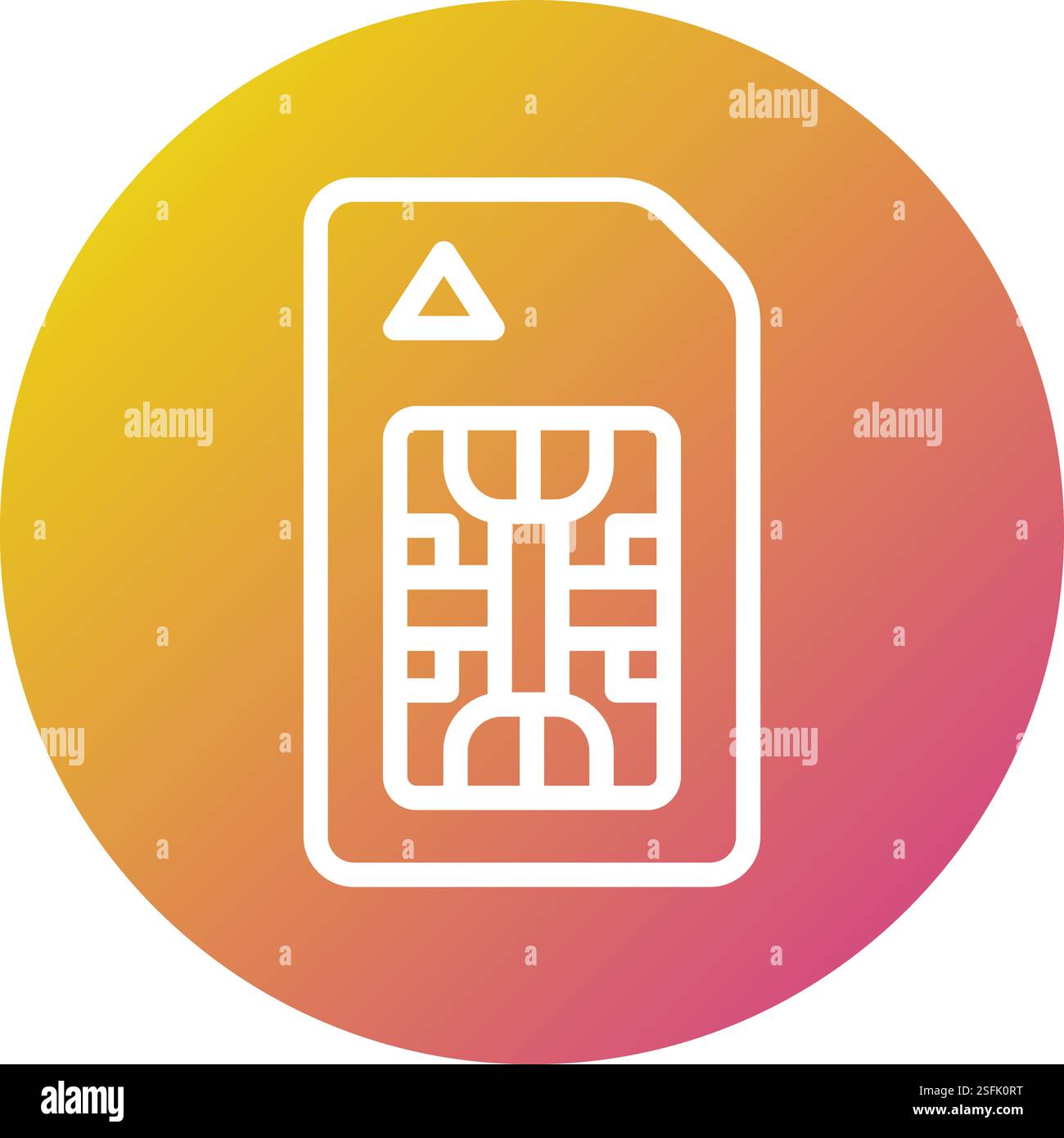 Sim card icon sign hi-res stock photography and images - Alamy