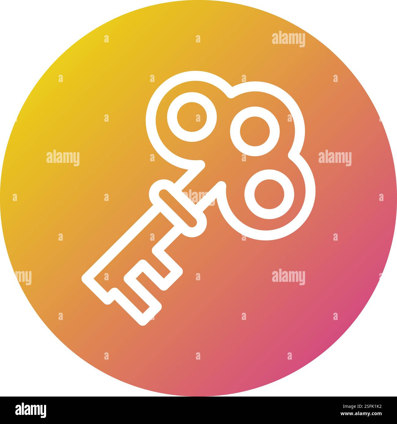 Aesthetic vector line icons Cut Out Stock Images & Pictures - Alamy