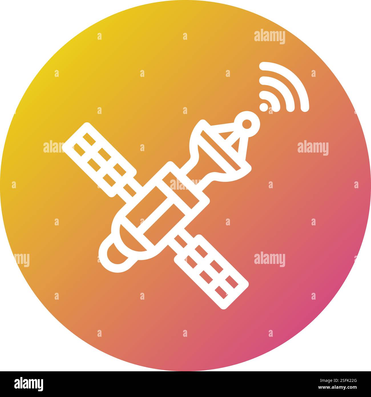 Satellite icons vector Cut Out Stock Images & Pictures - Alamy