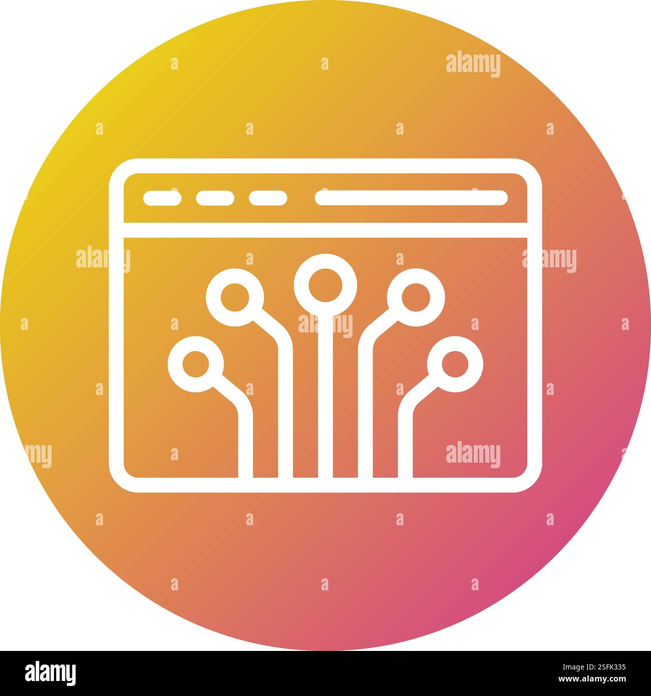 Node vector vectors hi-res stock photography and images - Alamy