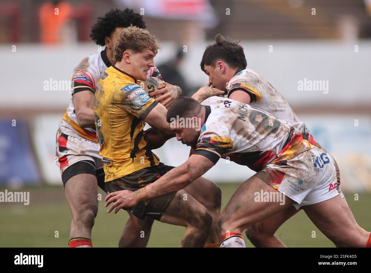 Bradford, UK. 09th Feb, 2025. Bartercard Odsal Stadium, Bradford, West ...