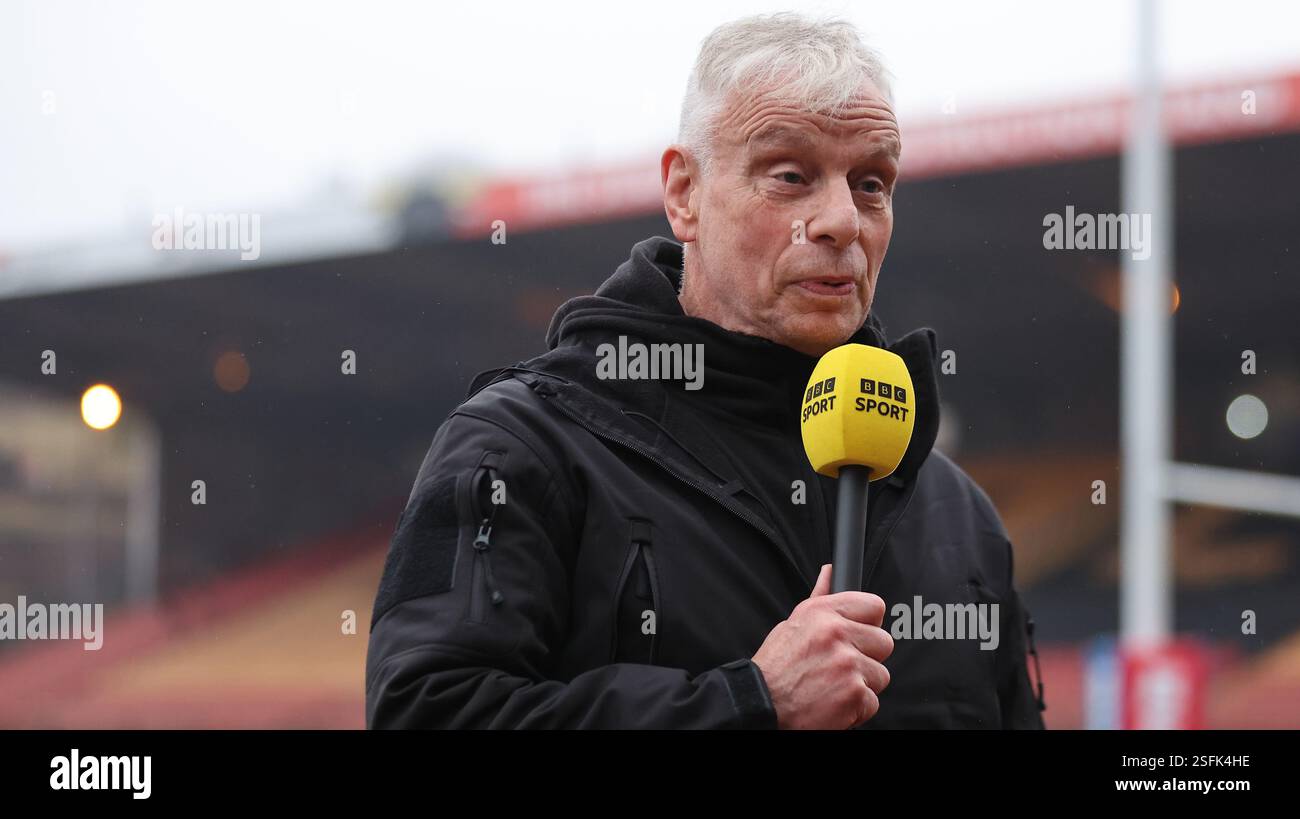 Bradford, UK. 09th Feb, 2025. Bartercard Odsal Stadium, Bradford, West ...