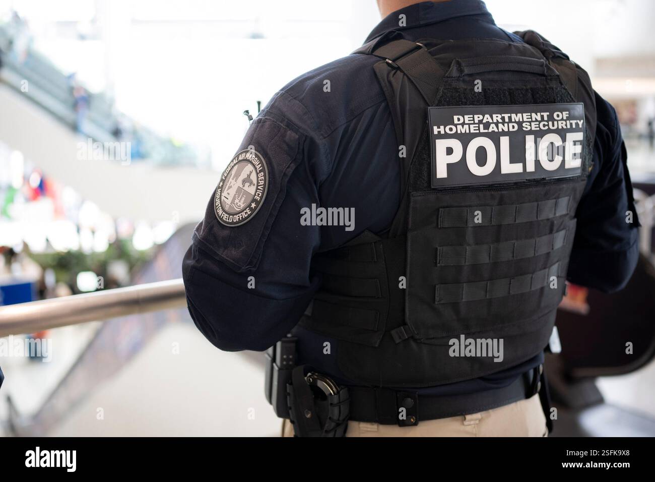 Employees with the Department of Homeland Security (DHS) Transportation ...