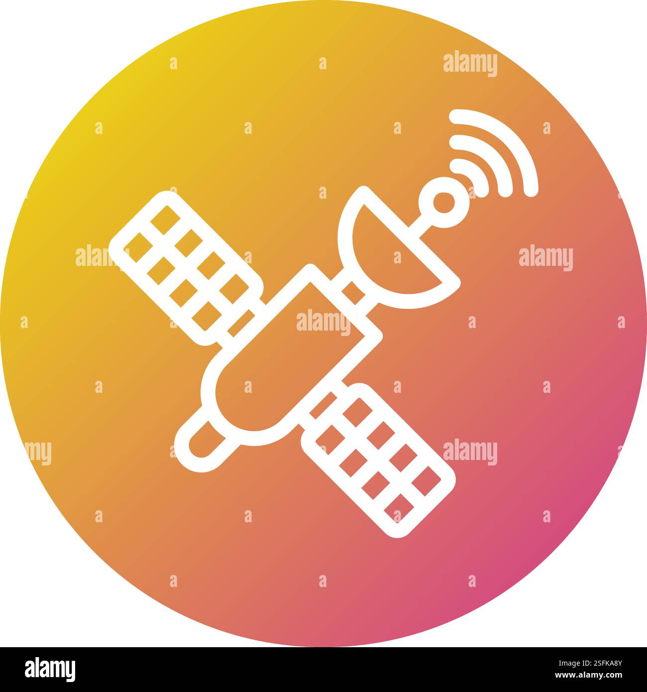 Satellite icon sign design Stock Vector Images - Alamy