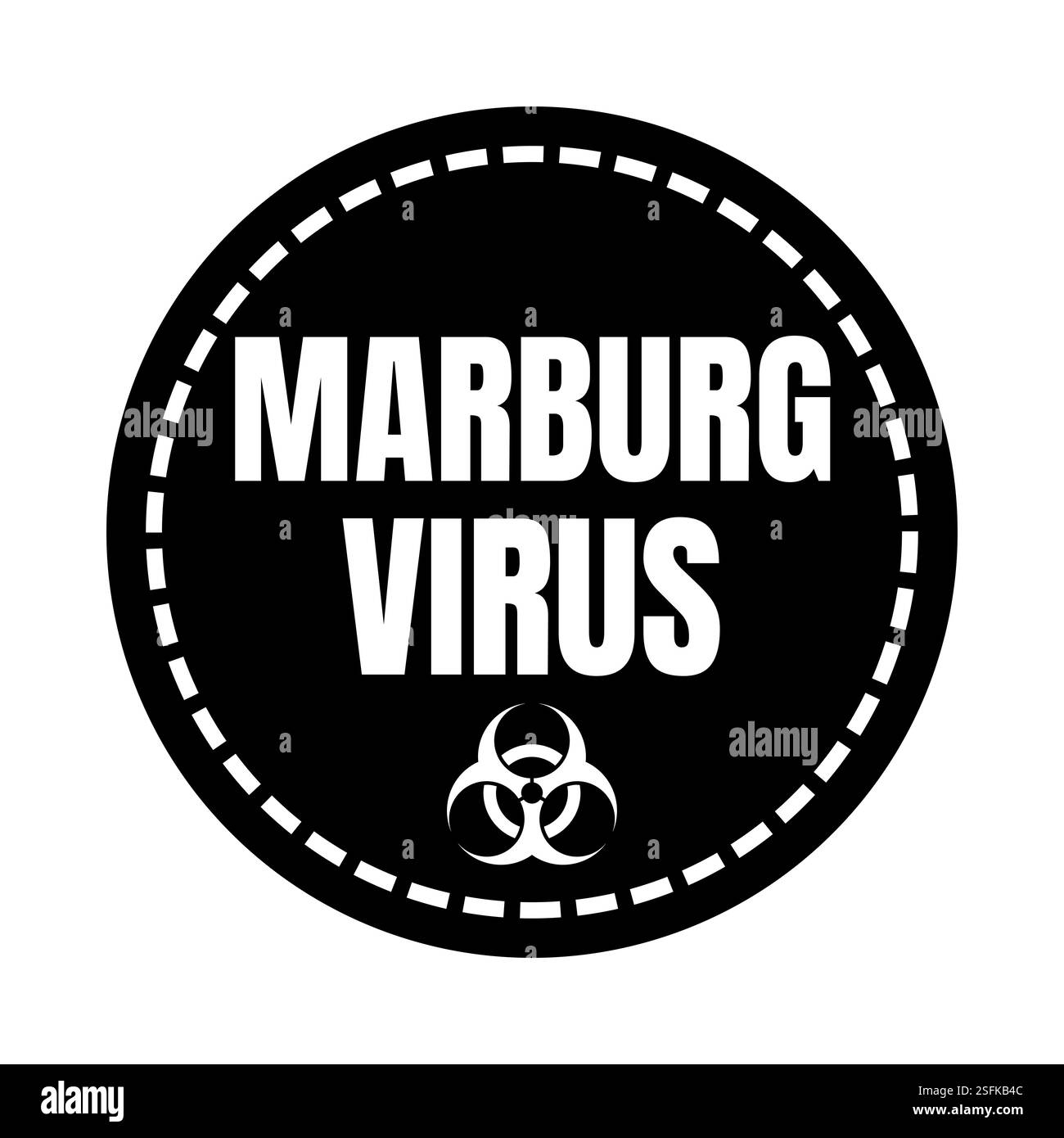 Marburg virus symbol icon Stock Photo - Alamy