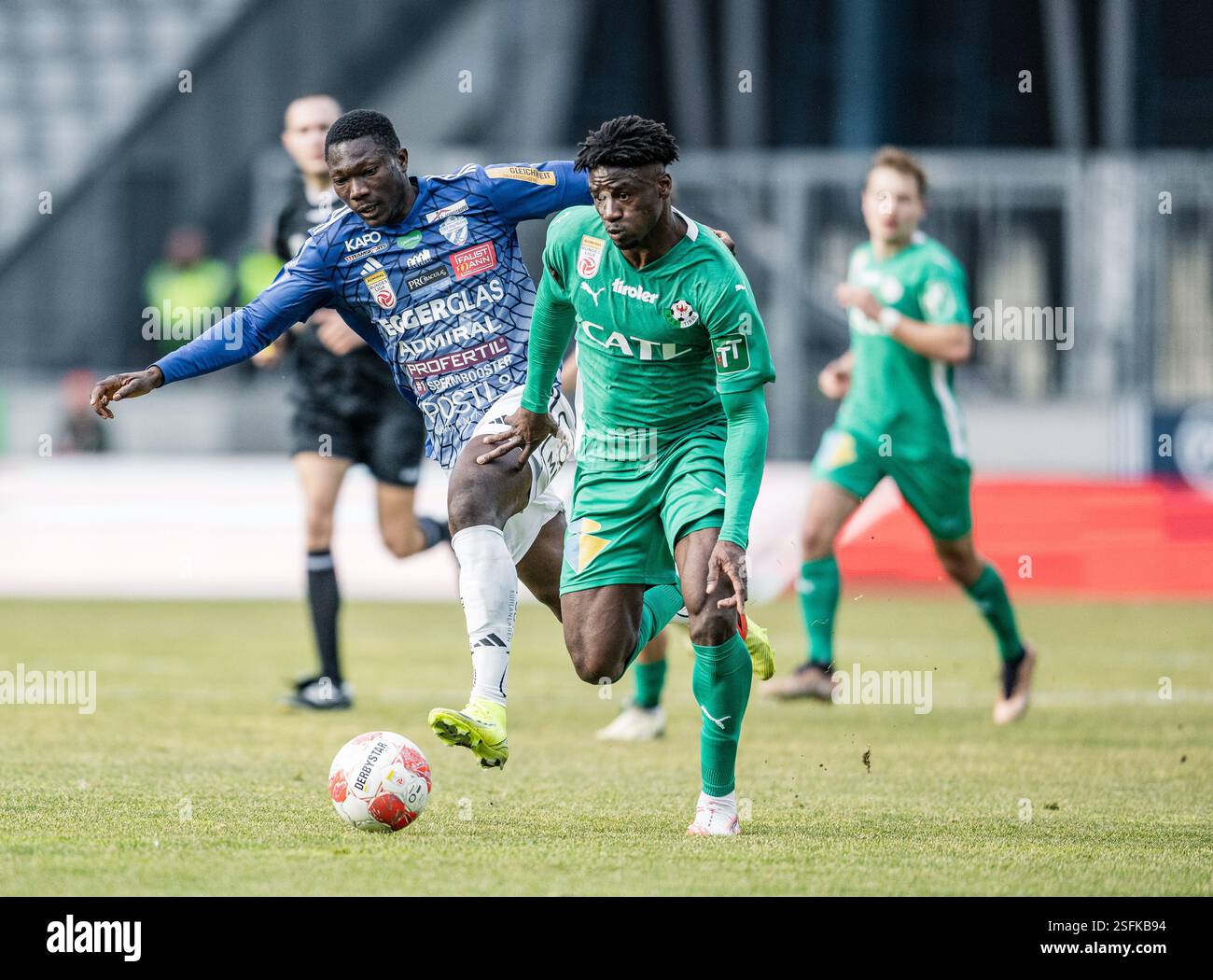 ABD0261 20250209 - INNSBRUCK - ÖSTERREICH: v.l. Hamacire Youba Diarra ...