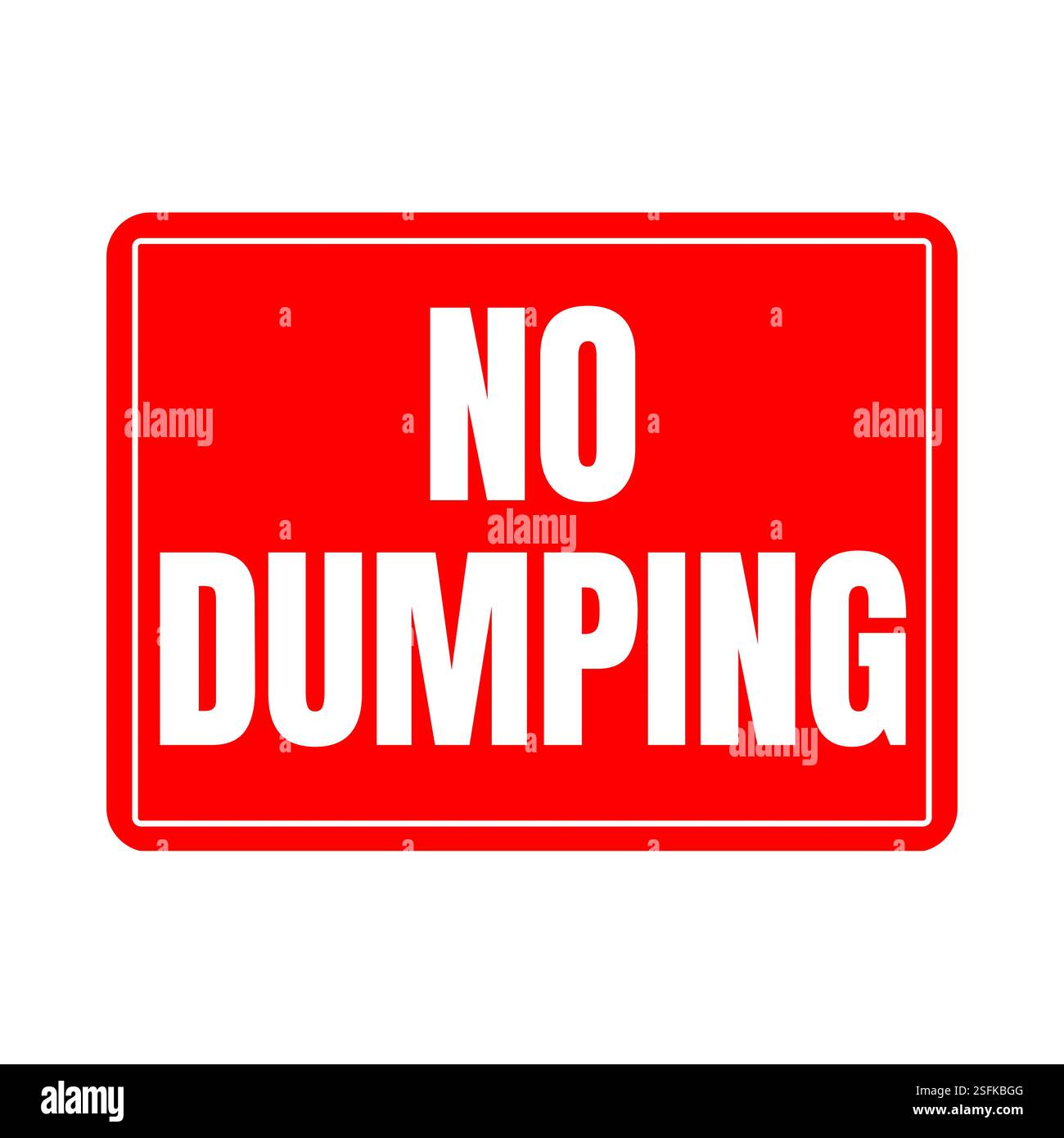 Garbage recycling information sign Cut Out Stock Images & Pictures - Alamy