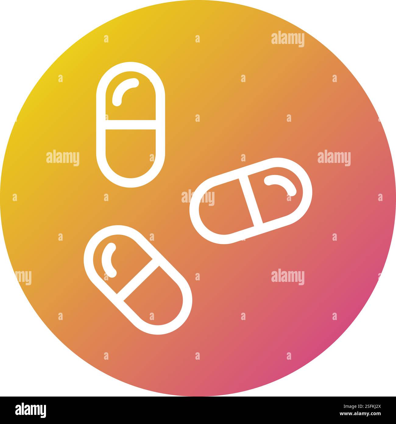 Capsule Vector Icon Design Illustration Stock Vector Image & Art - Alamy