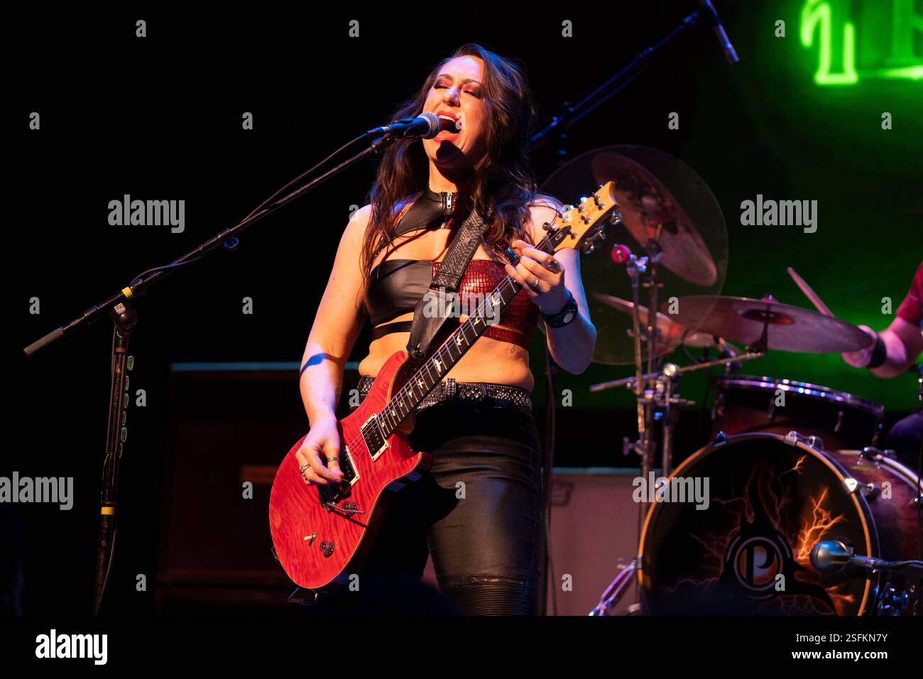 Casandra Carson of Paralandra performs on Saturday, Feb. 8, 2025, at ...