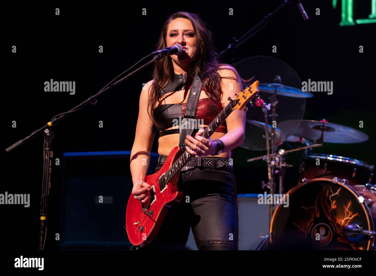 Casandra Carson of Paralandra performs on Saturday, Feb. 8, 2025, at ...
