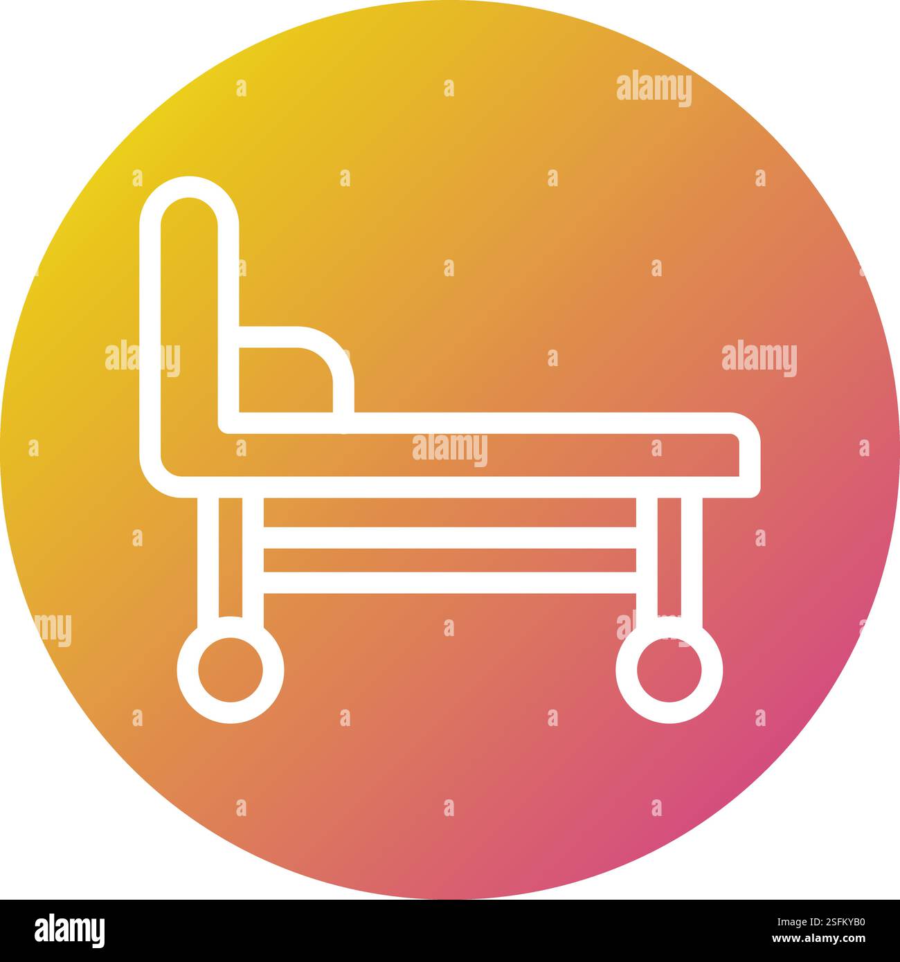 Stretcher Vector Icon Design Illustration Stock Vector Image & Art - Alamy