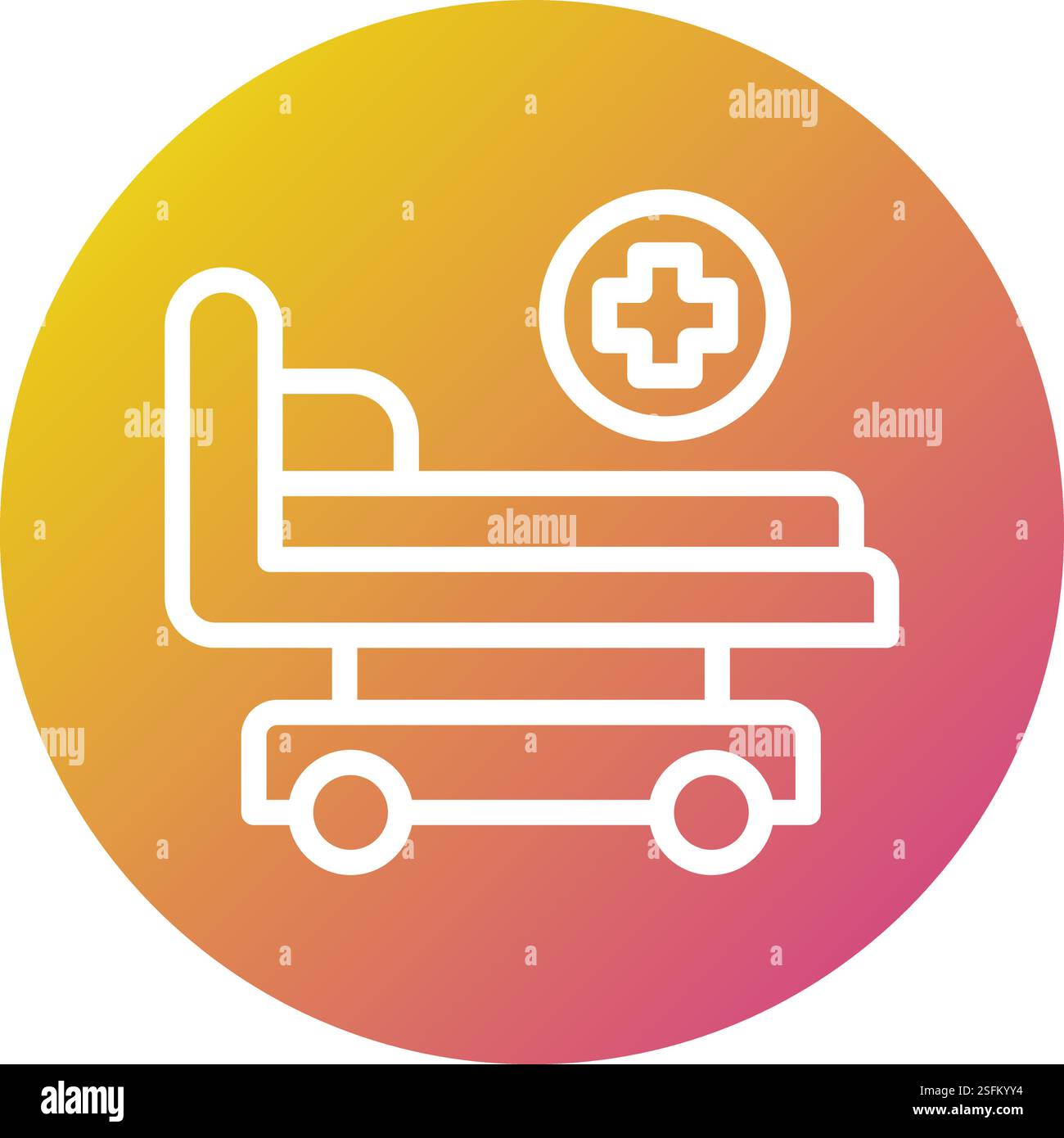 Healthcare bed vector hi-res stock photography and images - Alamy
