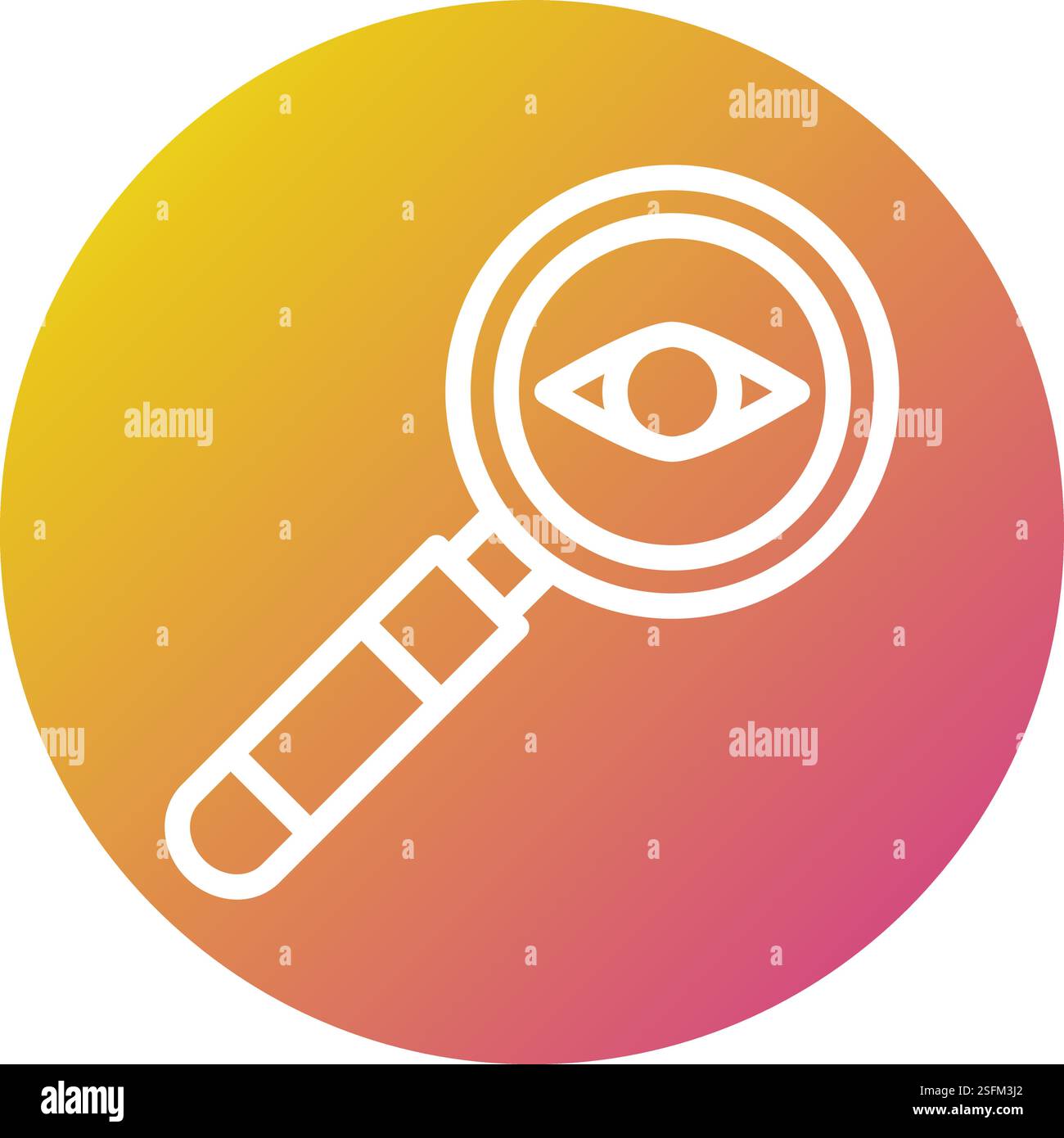 Eye Test Vector Icon Design Illustration Stock Vector Image & Art - Alamy
