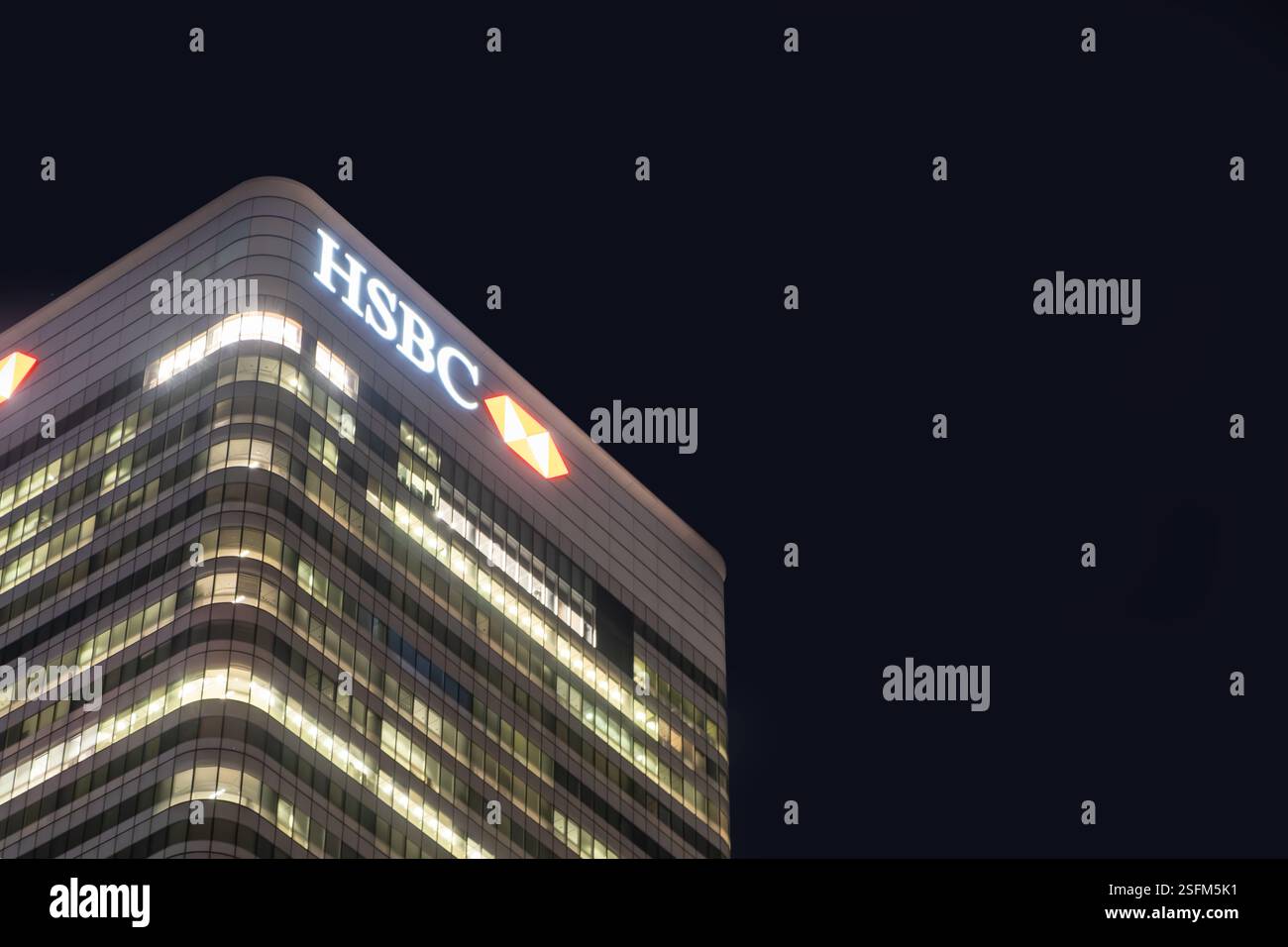 HSBC LONDON BANK BUILDING Stock Photo - Alamy