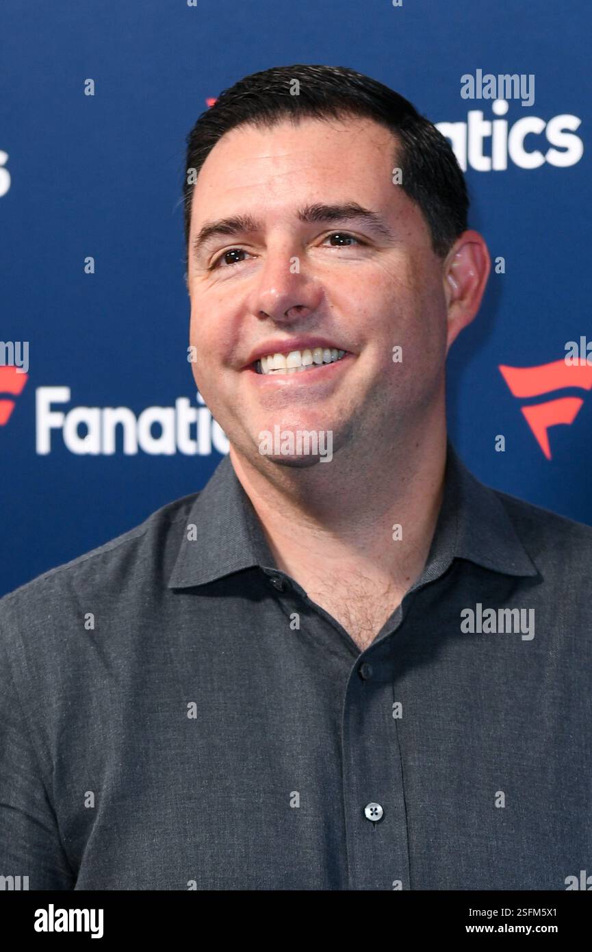 New Orleans, USA. 08th Feb, 2025. Jed York attends the 2025 Fanatics ...