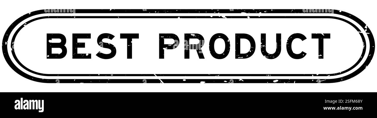 Grunge black best product word rubber seal stamp on white background ...