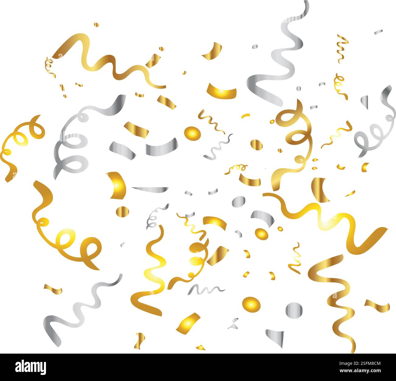Colorful Confetti, Paper Confetti Design, Confetti Design Stock Vector ...