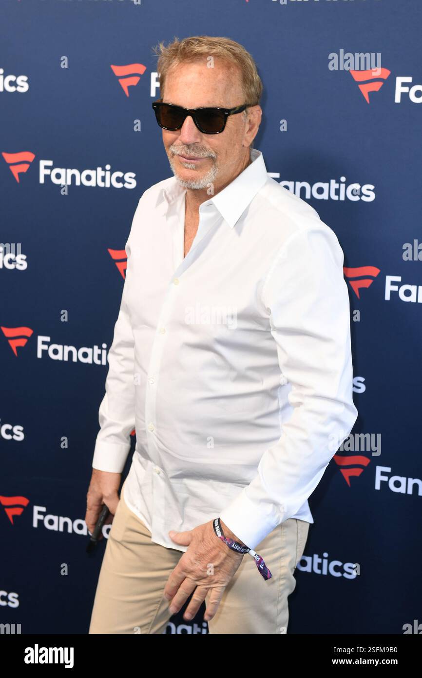New Orleans, USA. 08th Feb, 2025. Kevin Costner attends the 2025 ...