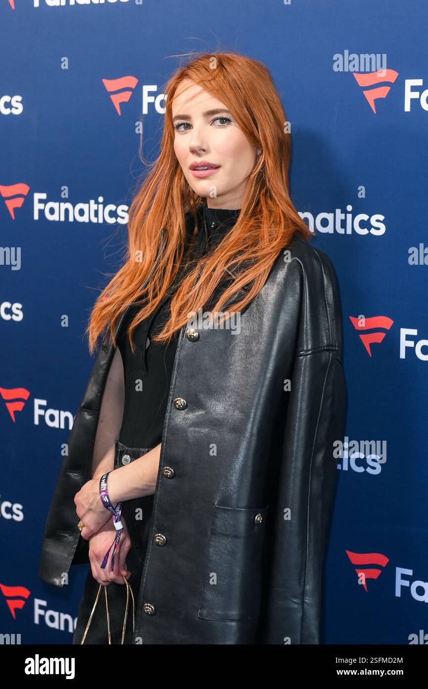 New Orleans, USA. 08th Feb, 2025. Emma Roberts attends the 2025 ...