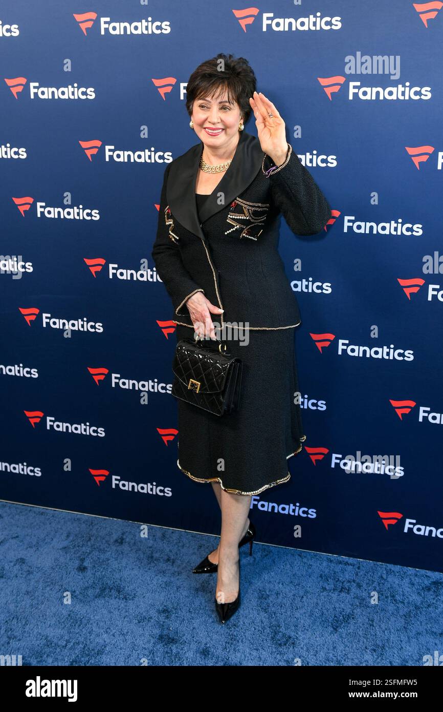 New Orleans, USA. 08th Feb, 2025. Gayle Benson attends the 2025 ...