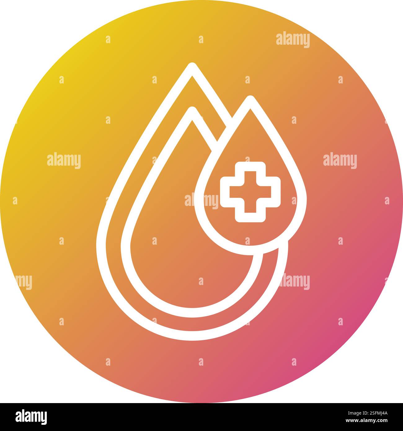 Drop of blood icon vector vectors hi-res stock photography and images ...
