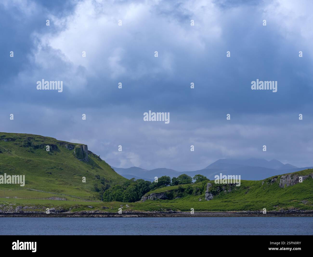 View the Isle of Kerrera from Oban, Scotland Stock Photo - Alamy