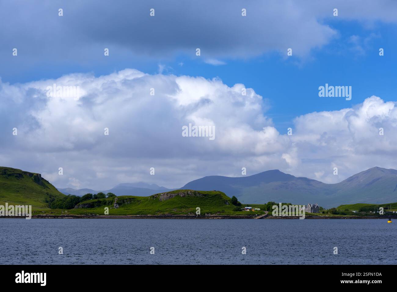 View the Isle of Kerrera from Oban, Scotland Stock Photo - Alamy
