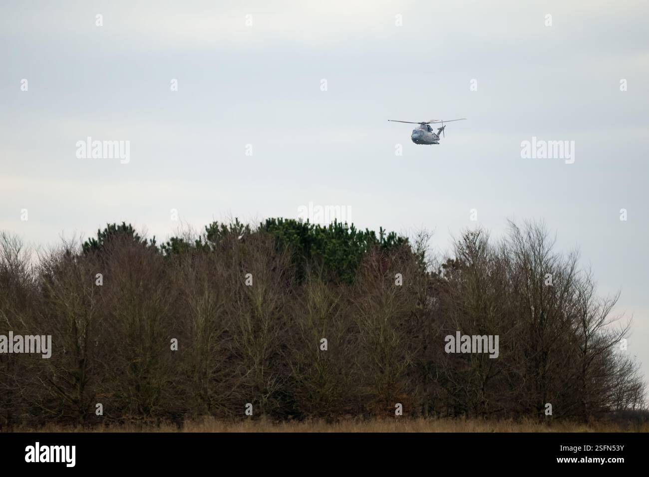 British Royal Navy Agusta-Westland Merlin HM.2 AW101 helicopter ...