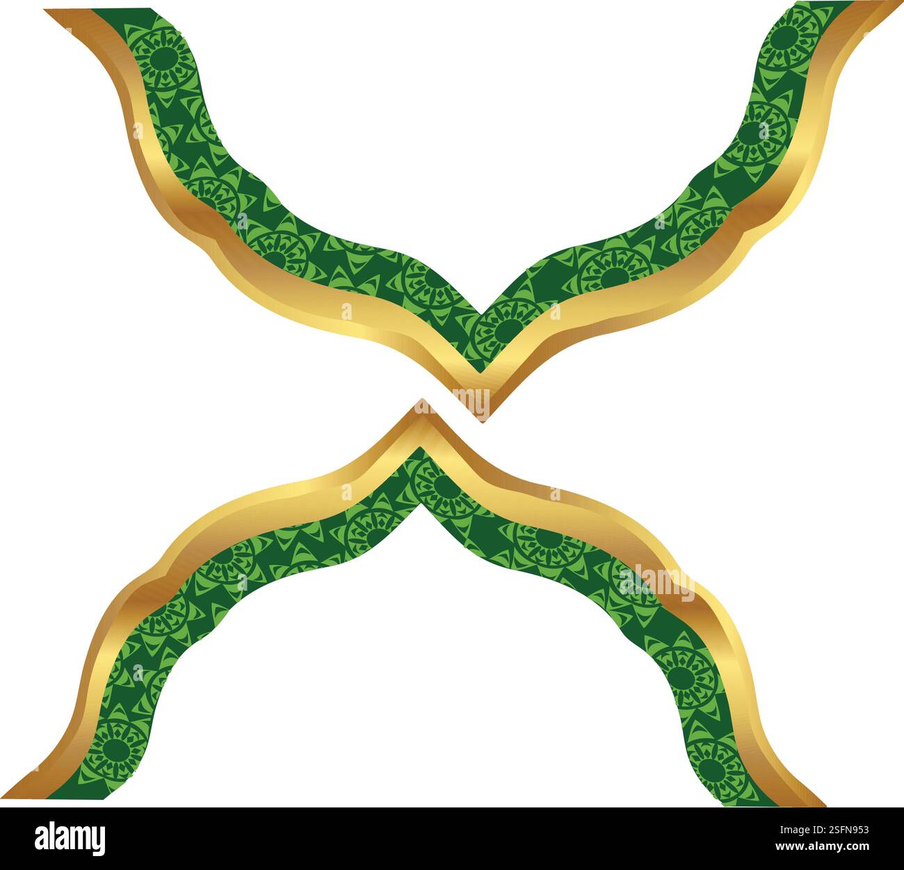 Islamic Corner, Islamic Corner Decoration Stock Vector Image & Art - Alamy