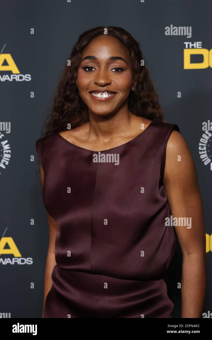 Beverly Hills, USA. 09th Feb, 2025. Ayo Edebiri attends the 77th annual ...