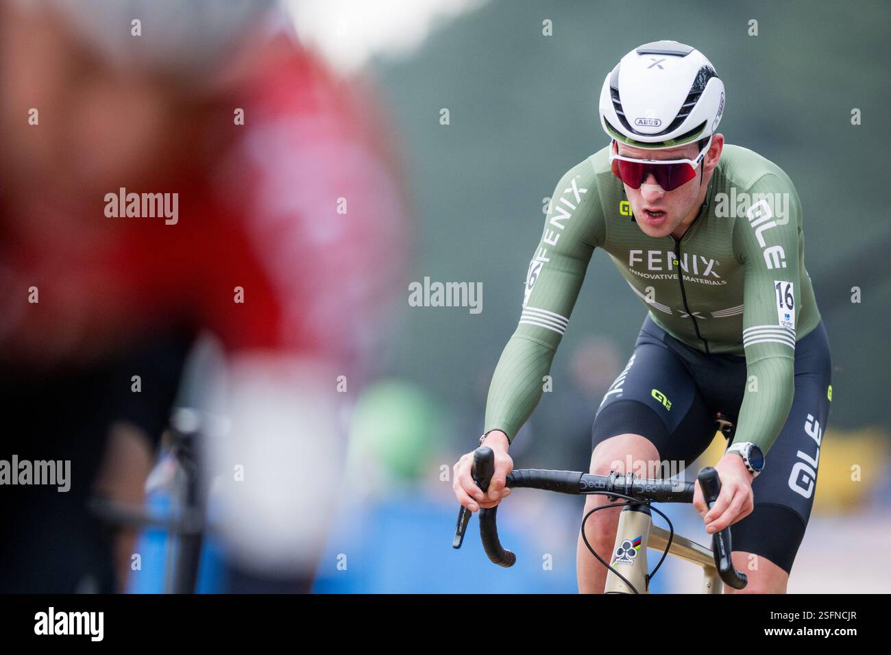 Lille, Belgium. 09th Feb, 2025. Dutch Ryan Kamp pictured in action ...