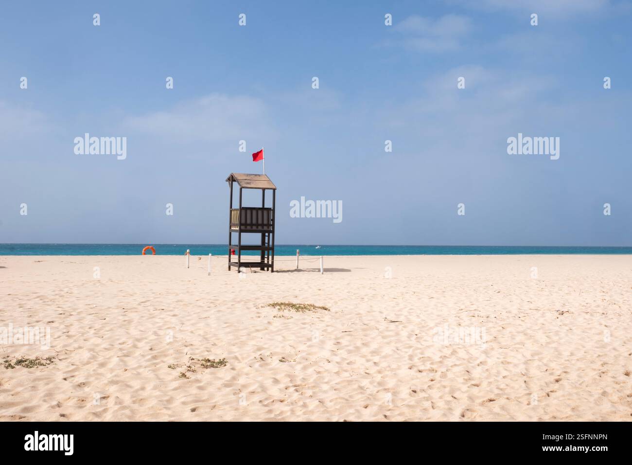 Santa Maria on the island of Sal, Cape Verde archipelago, southern ...