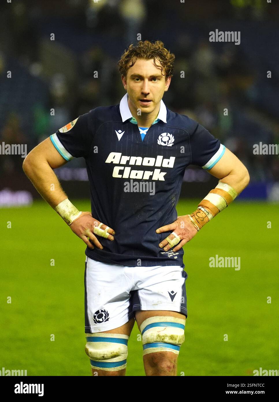 Scotland's Jamie Ritchie after the Guinness Men's Six Nations match at ...