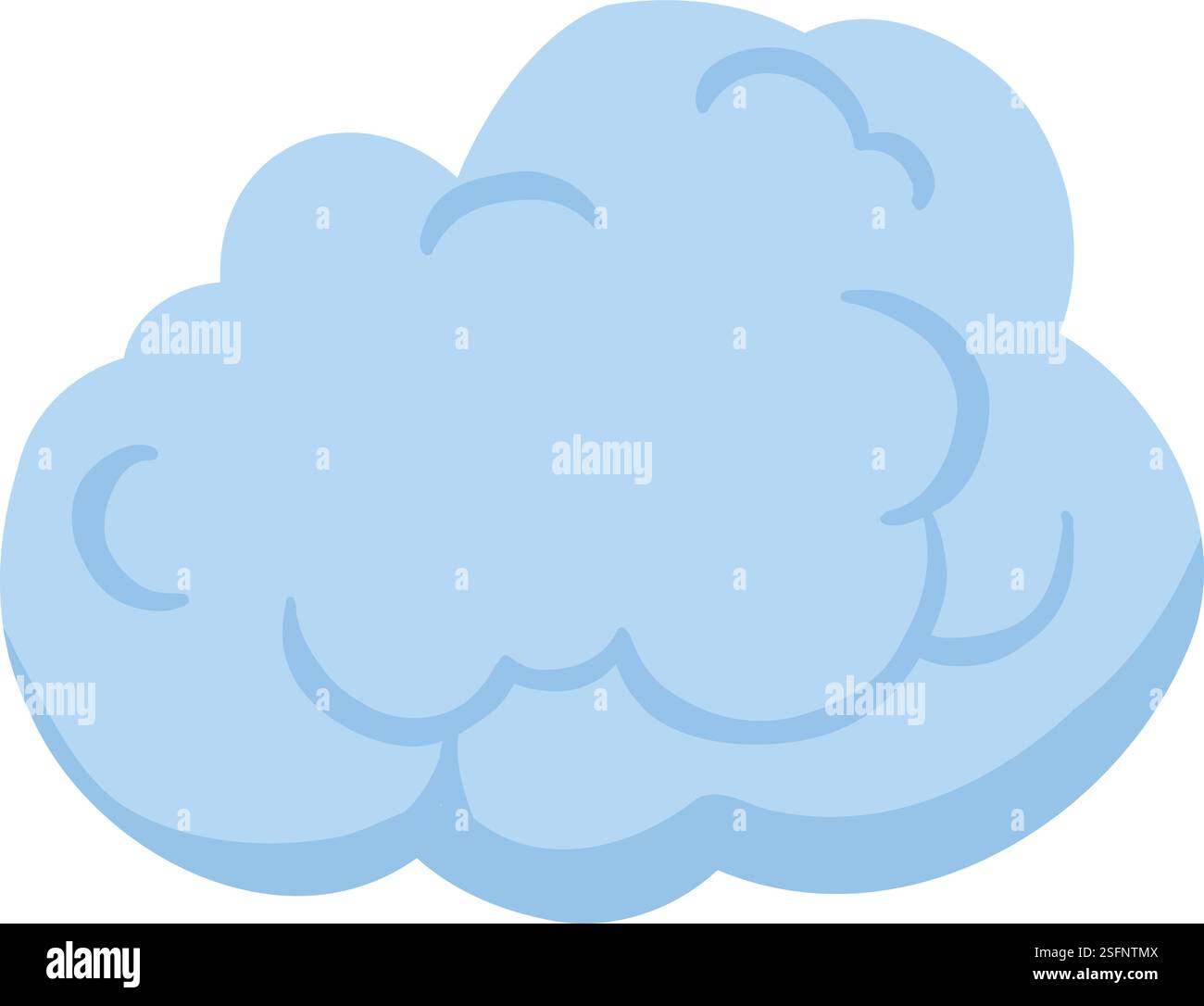 Dust cloud. Comic book little smoke puff stream clouds, cloud puffs ...