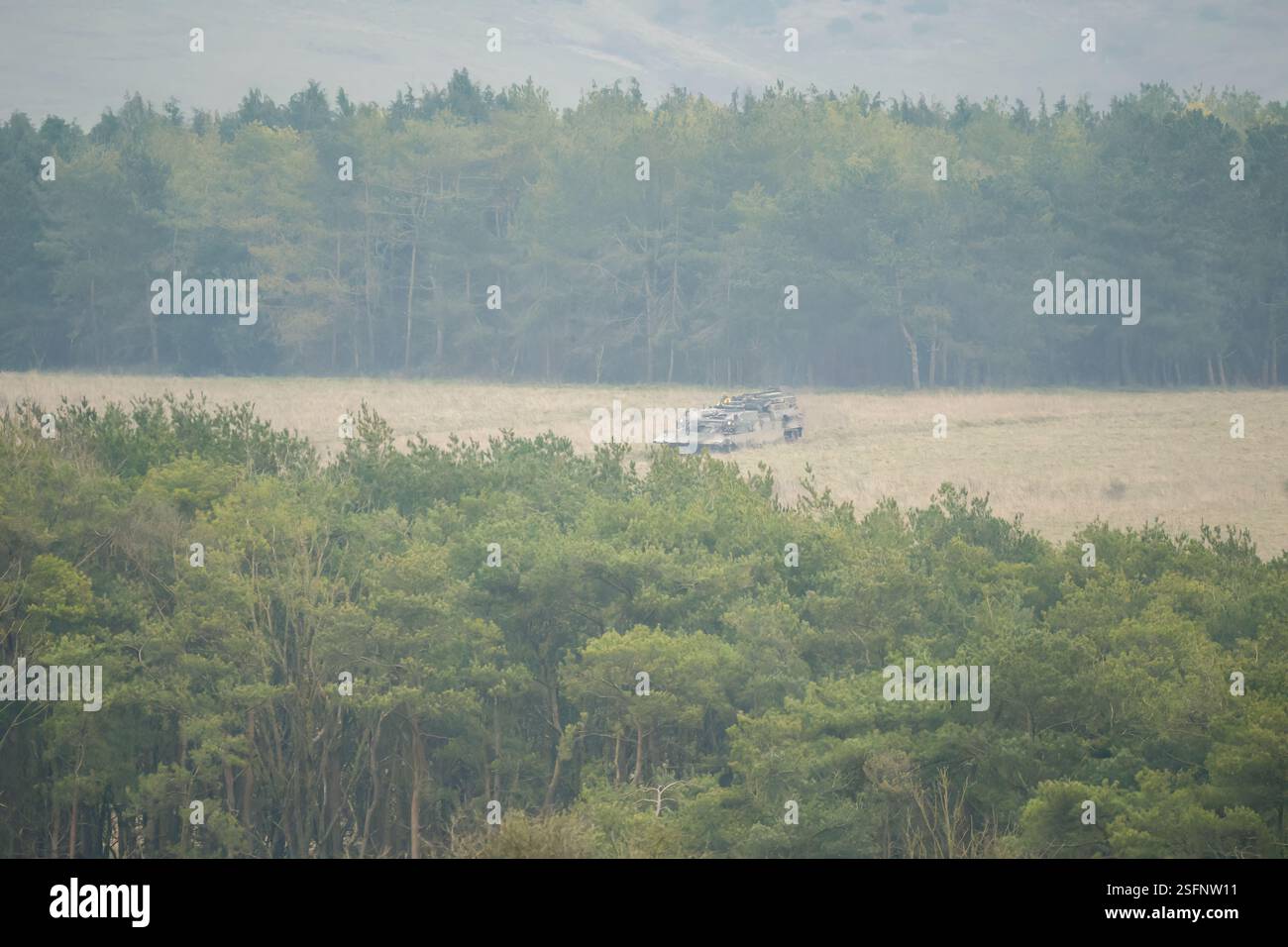 British Army Challenger 2 ii Tank Armored Repair and Recovery Vehicle ...