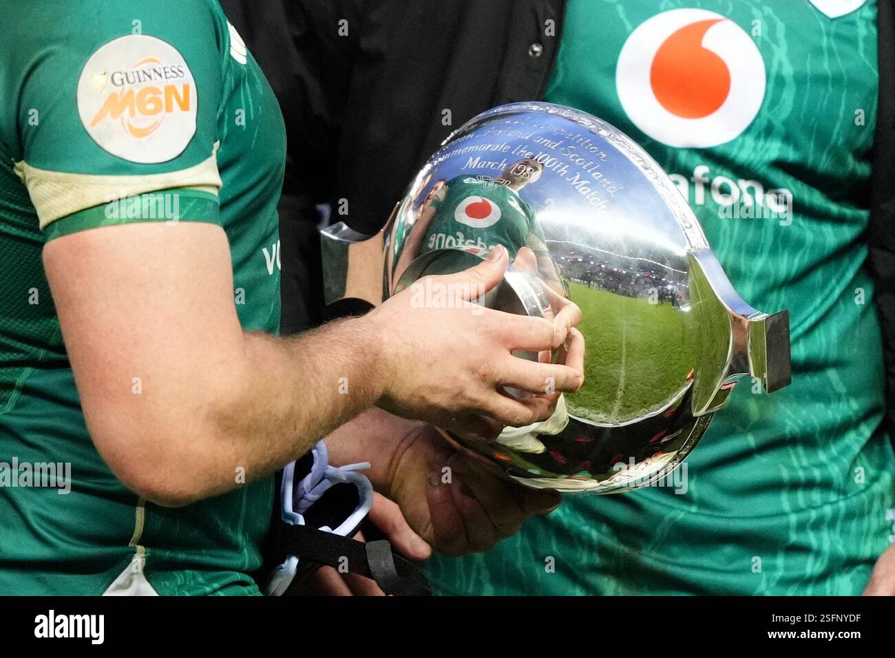 Ireland's Caelan Doris with The Centenary Quaich following the Guinness ...