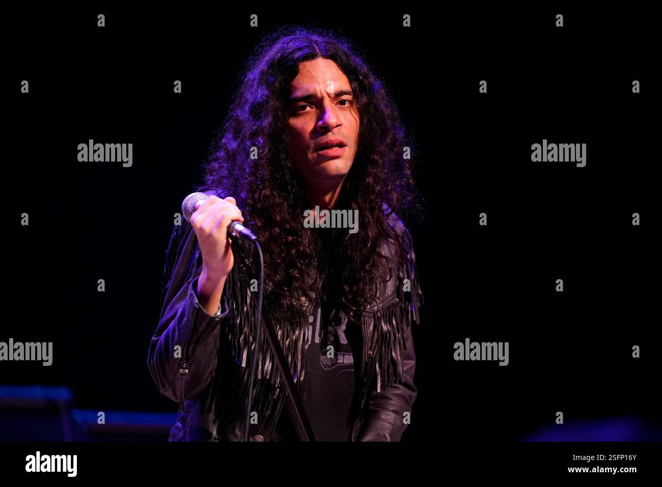 Gabriel Colon of Lynch Mob performs on Saturday, Feb. 8, 2025, at the ...