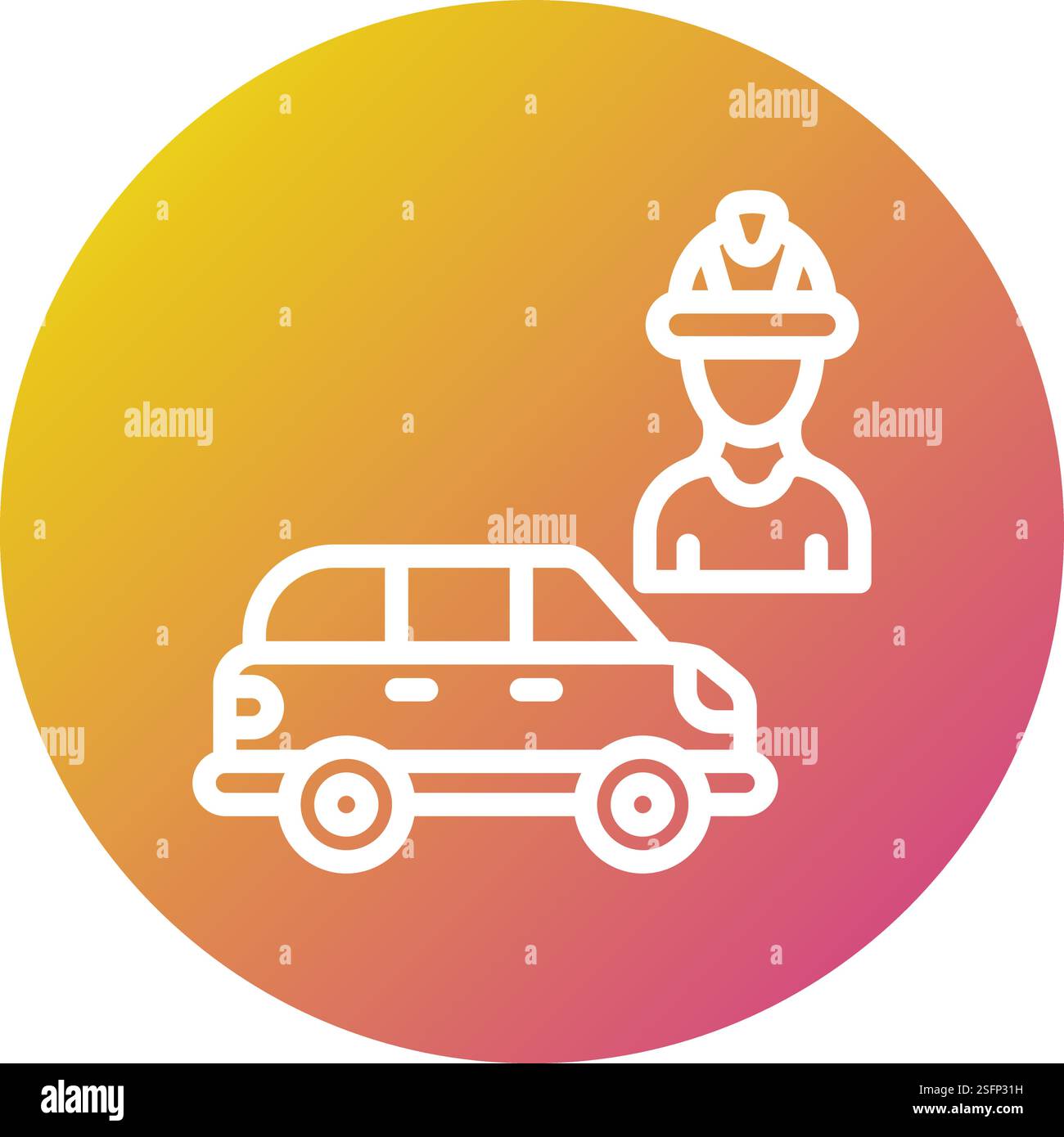 Worker Vector Icon Design Illustration Stock Vector Image & Art - Alamy