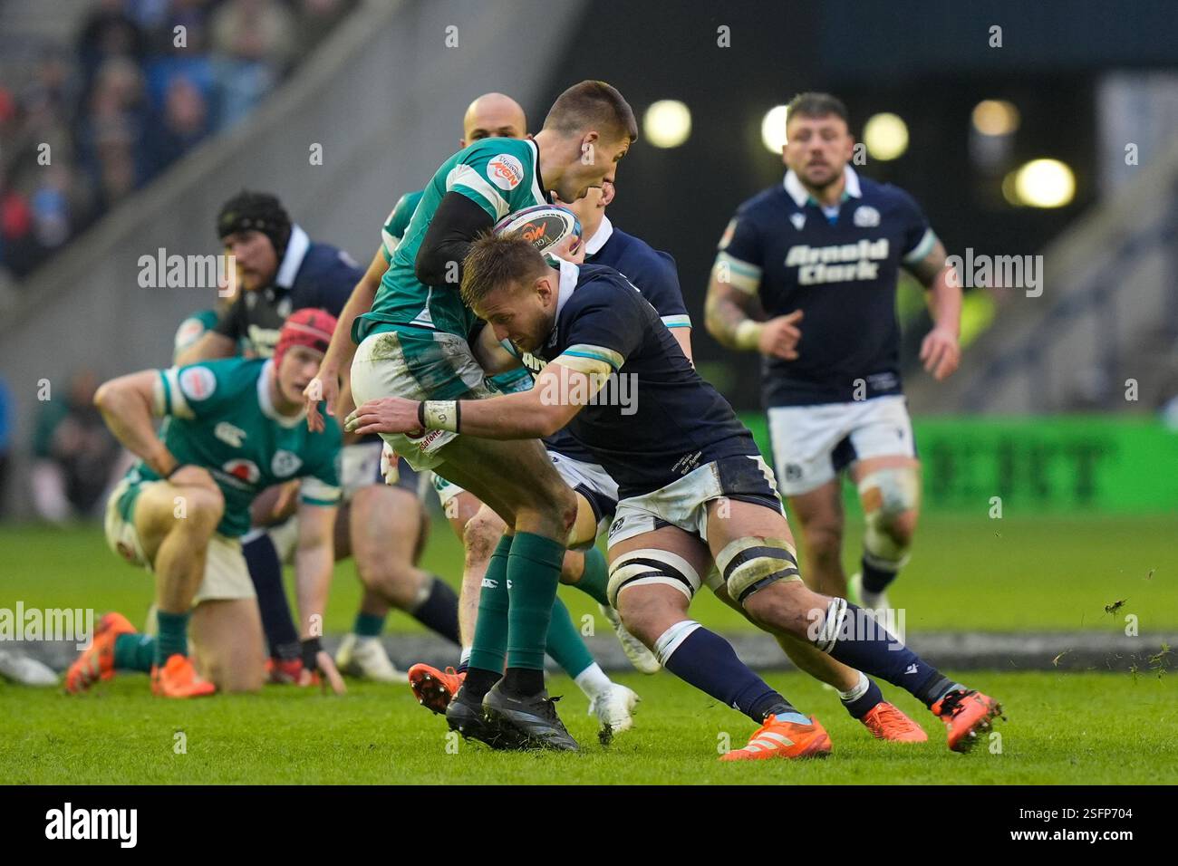 Edinburgh, Scotland, UK. 9th February 2025; Scottish Gas Murrayfield ...