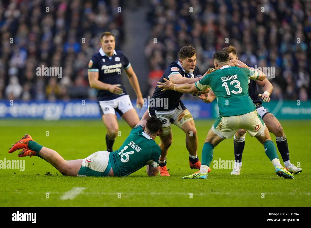 Edinburgh, Scotland, UK. 9th February 2025; Scottish Gas Murrayfield ...