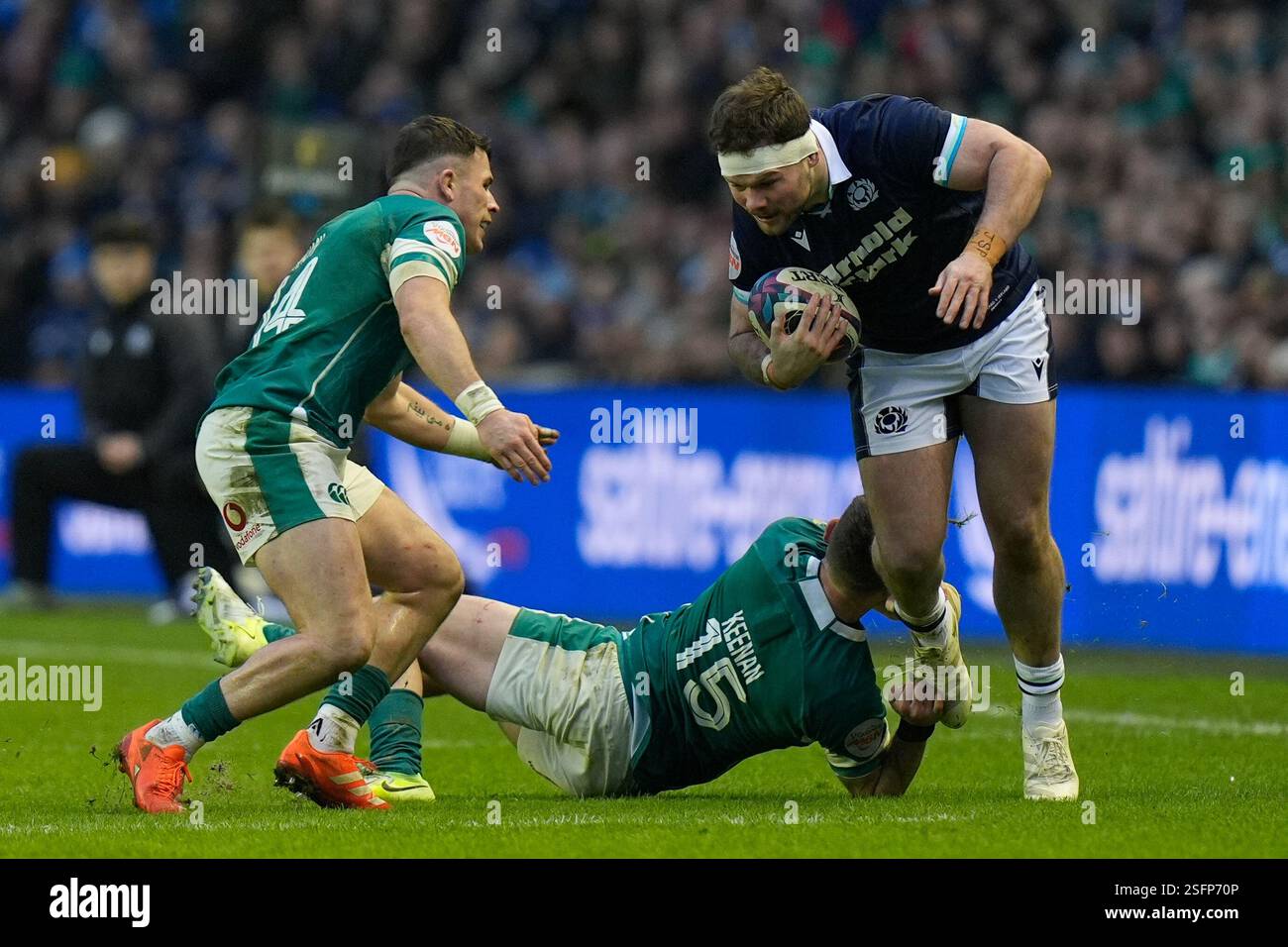 Edinburgh, Scotland, UK. 9th February 2025; Scottish Gas Murrayfield ...