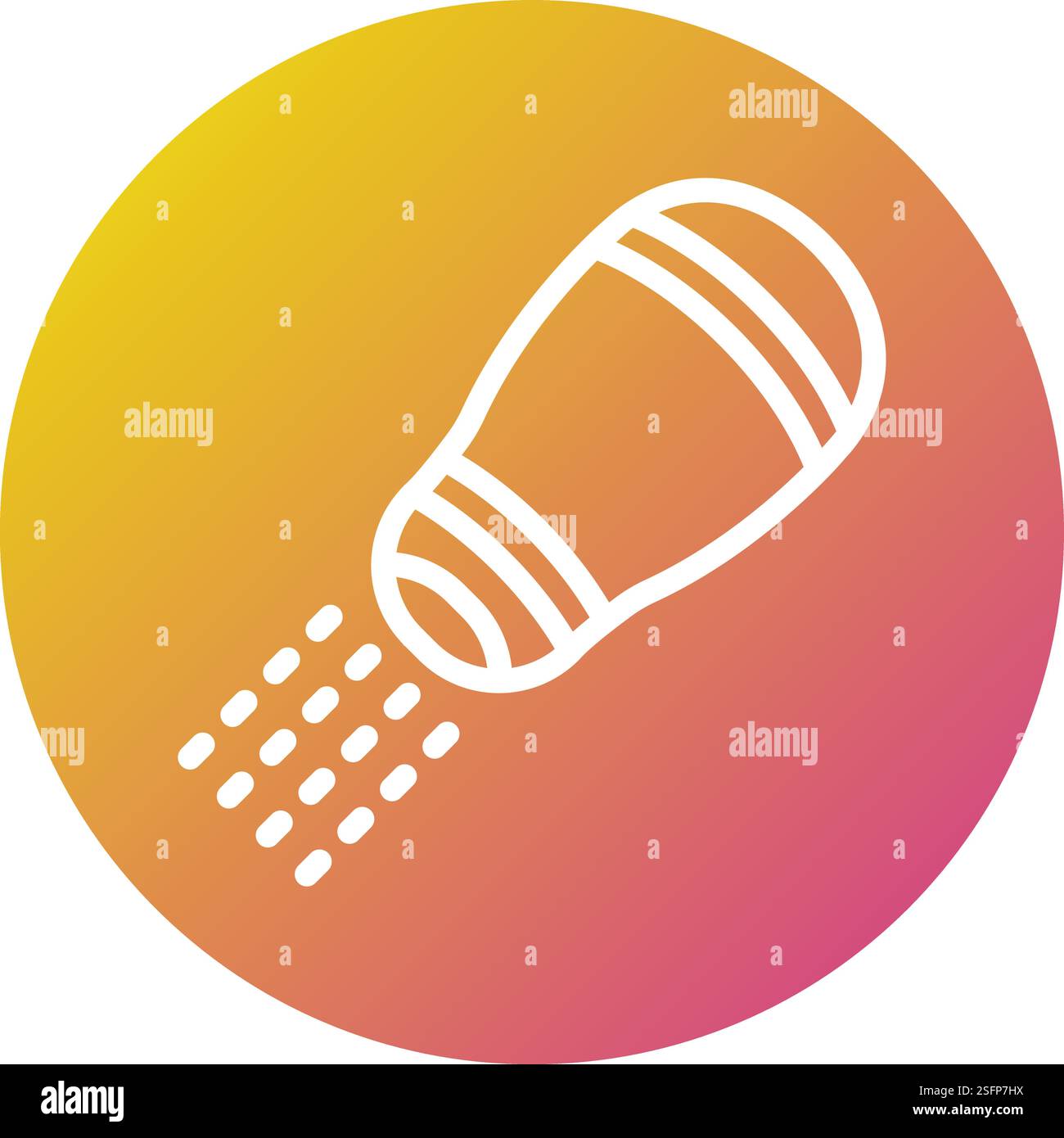 Salt Shaker Vector Icon Design Illustration Stock Vector Image & Art ...