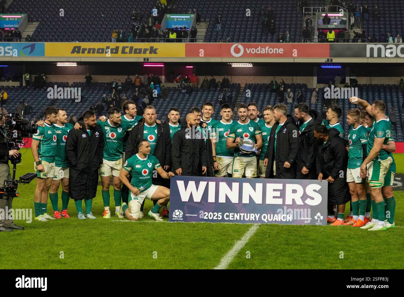 Edinburgh, Scotland, UK. 9th February 2025; Scottish Gas Murrayfield ...