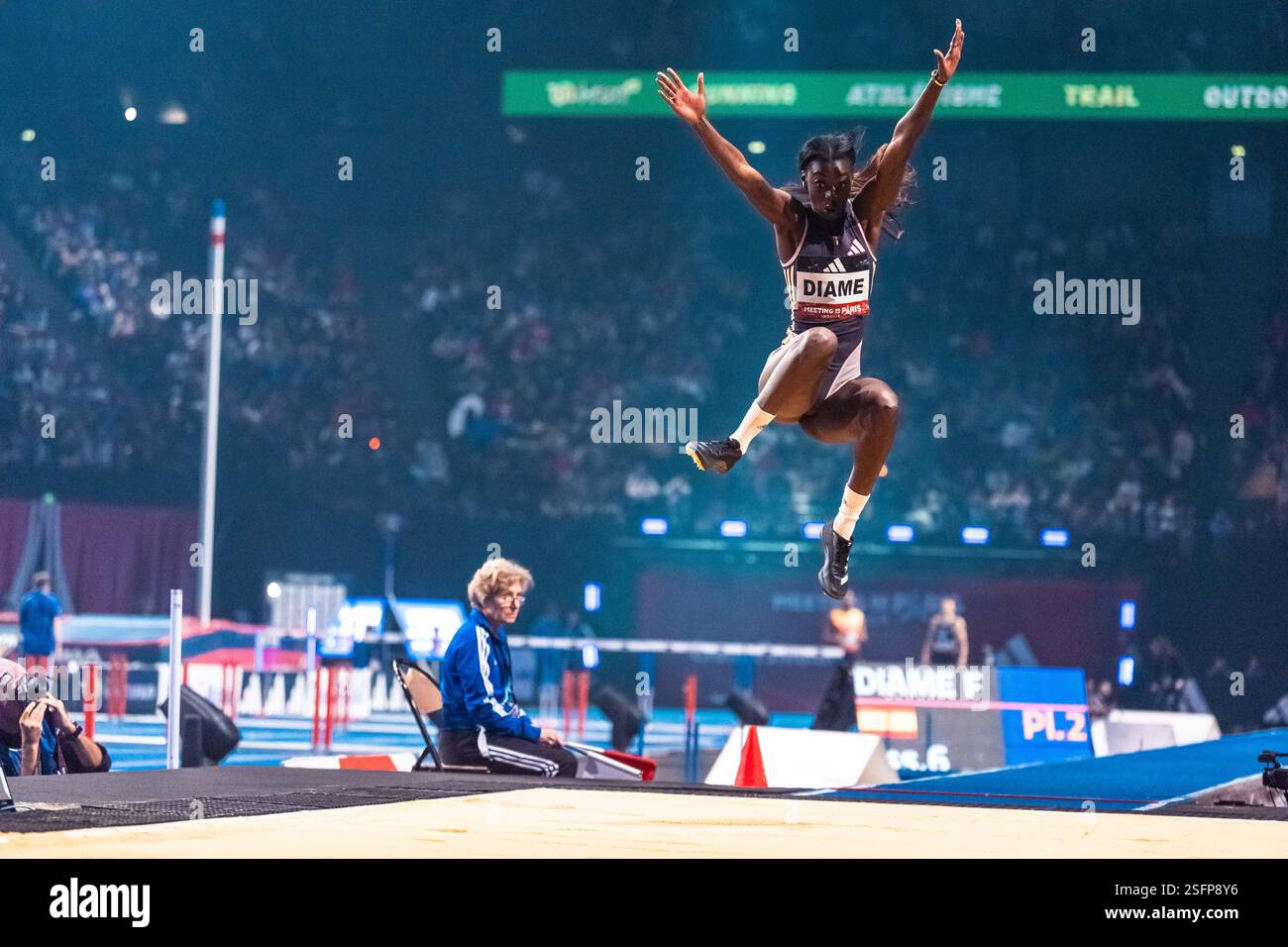 Fatima DIAME (ESP), Long Jump Women during the World Athletics Indoor ...
