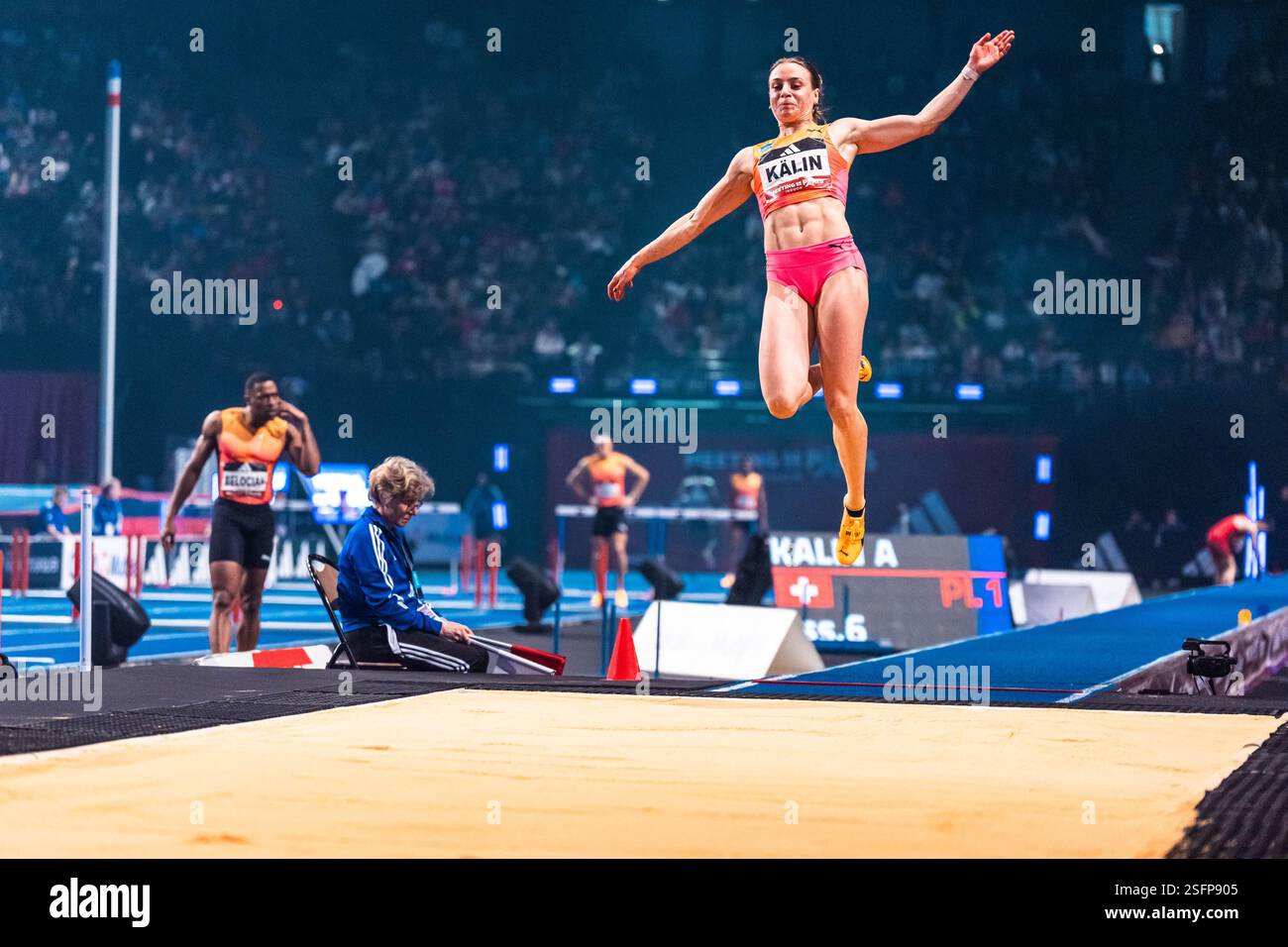 Annik KALIN (SUI), Long Jump Women during the World Athletics Indoor ...