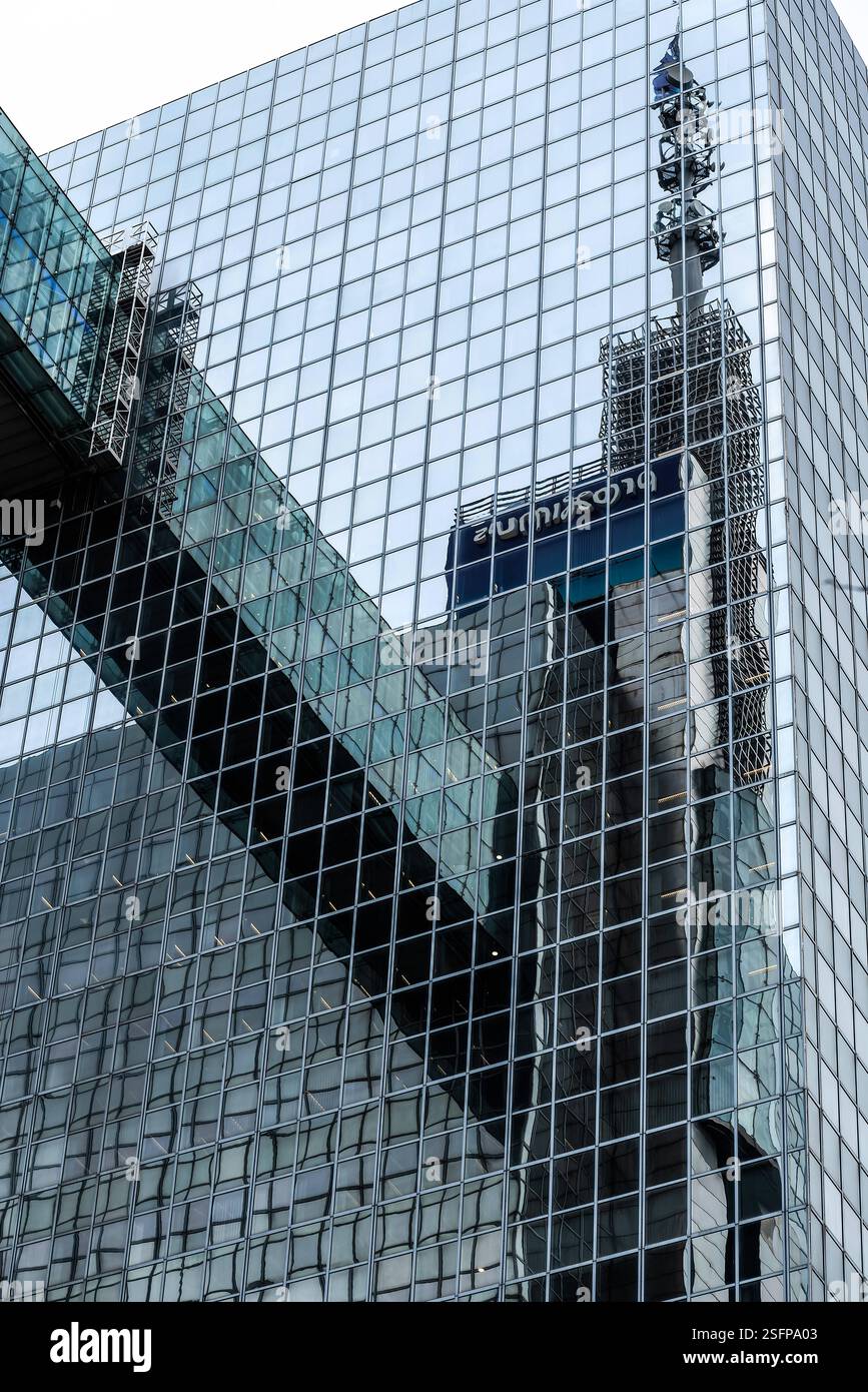 Schaerbeek, Brussels Capital Region - Belgium - 02 20 2020 The Proximus ...