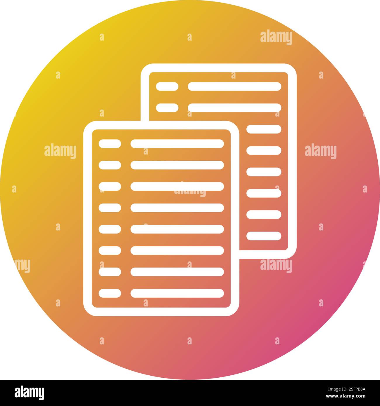 Paper Vector Icon Design Illustration Stock Vector Image & Art - Alamy